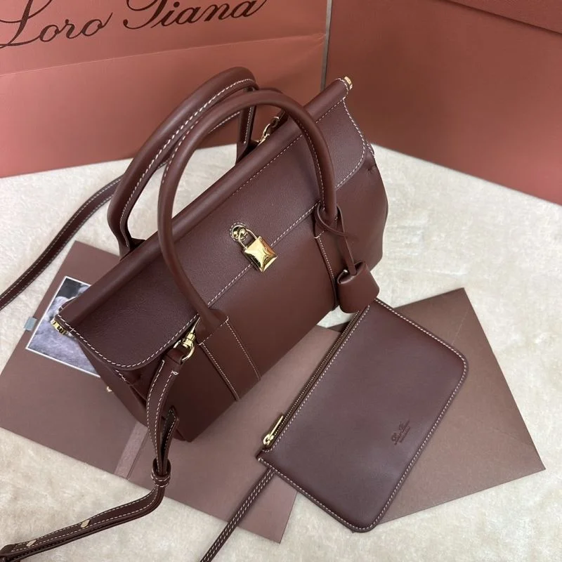 Official Loro Piana Top Handle Bags