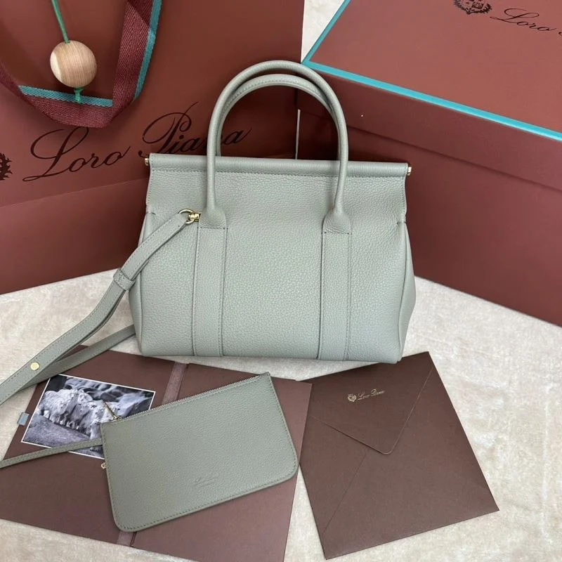 Real Loro Piana Top Handle Bags