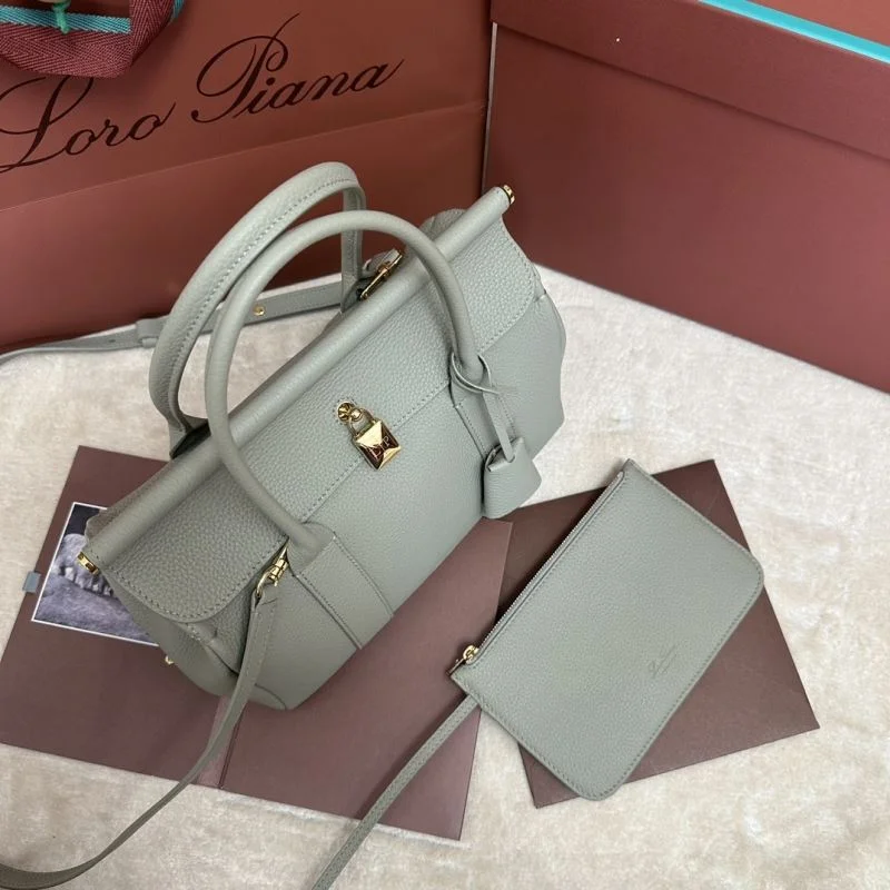 Real Loro Piana Top Handle Bags
