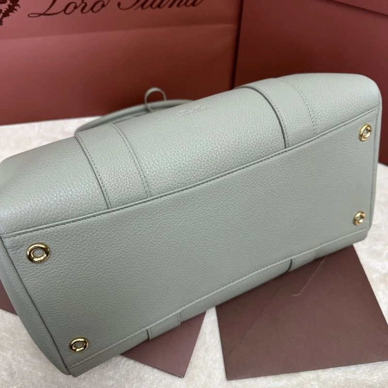 Genuine Loro Piana Top Handle Bags