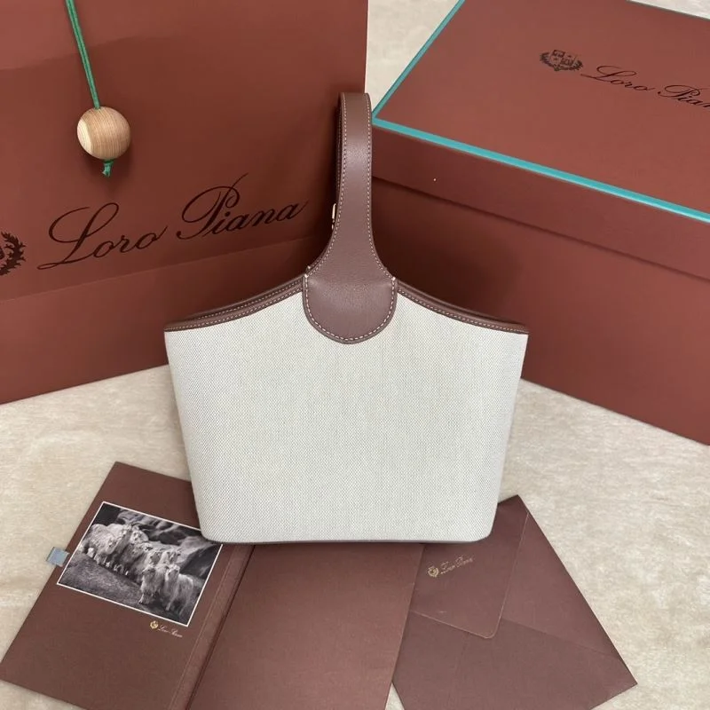 Bargain Loro Piana Top Handle Bags
