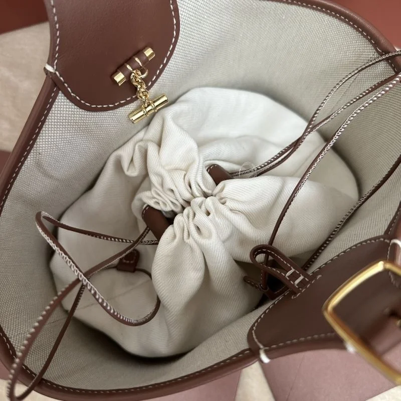 Bargain Loro Piana Top Handle Bags