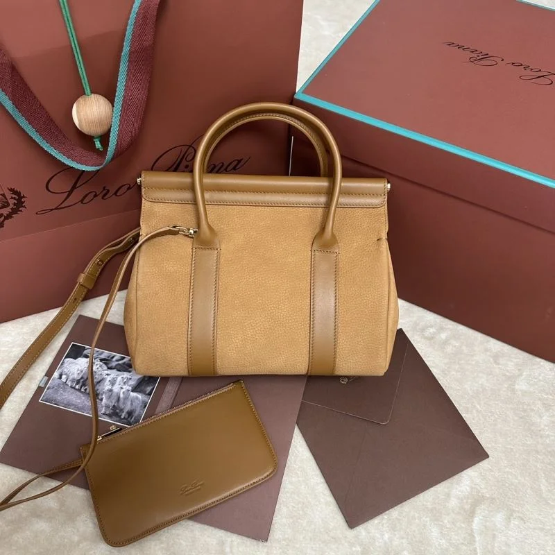 Discounted Loro Piana Top Handle Bags