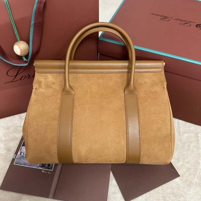Authentic Loro Piana Top Handle Bags