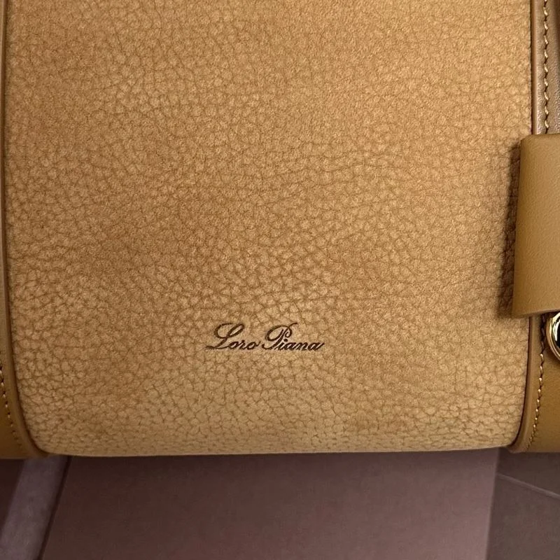 Authentic Loro Piana Top Handle Bags