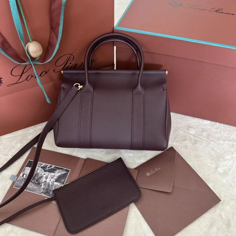 Value-priced Loro Piana Top Handle Bags