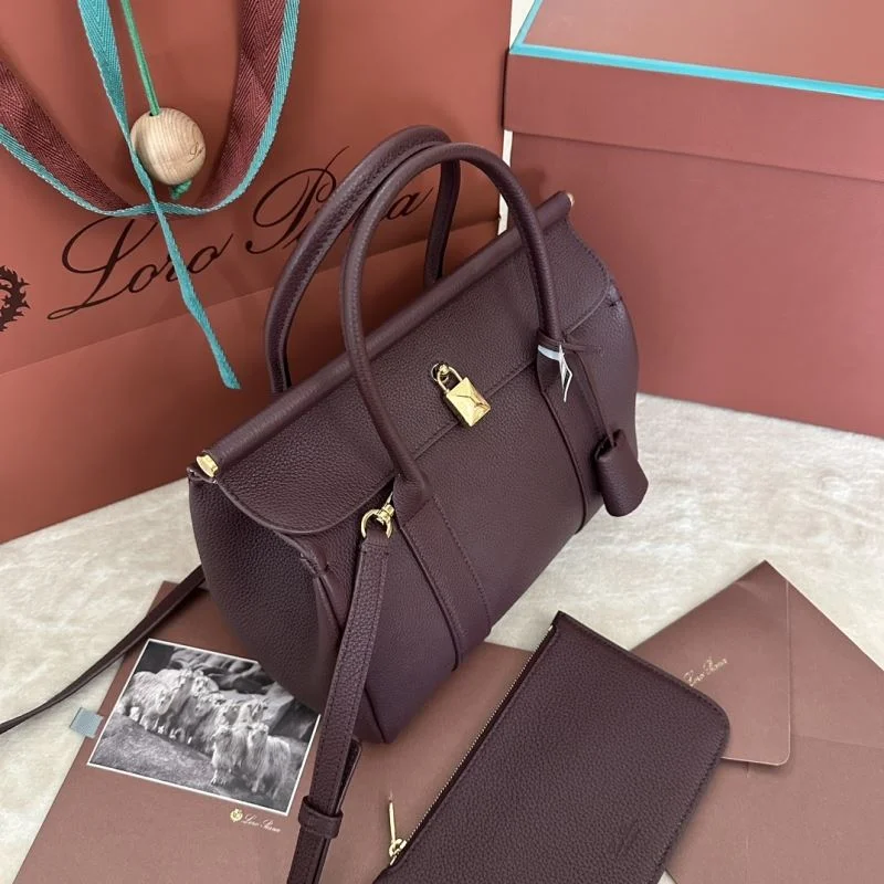 Value-priced Loro Piana Top Handle Bags