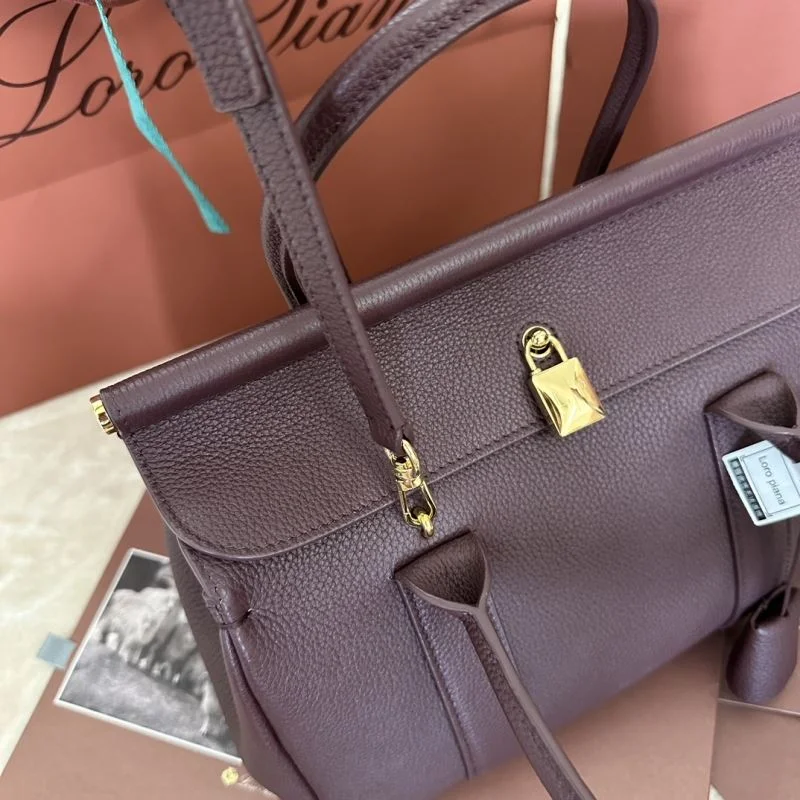 Value-priced Loro Piana Top Handle Bags