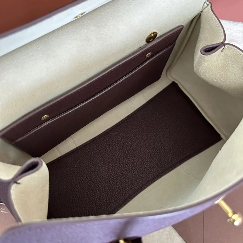 Value-priced Loro Piana Top Handle Bags