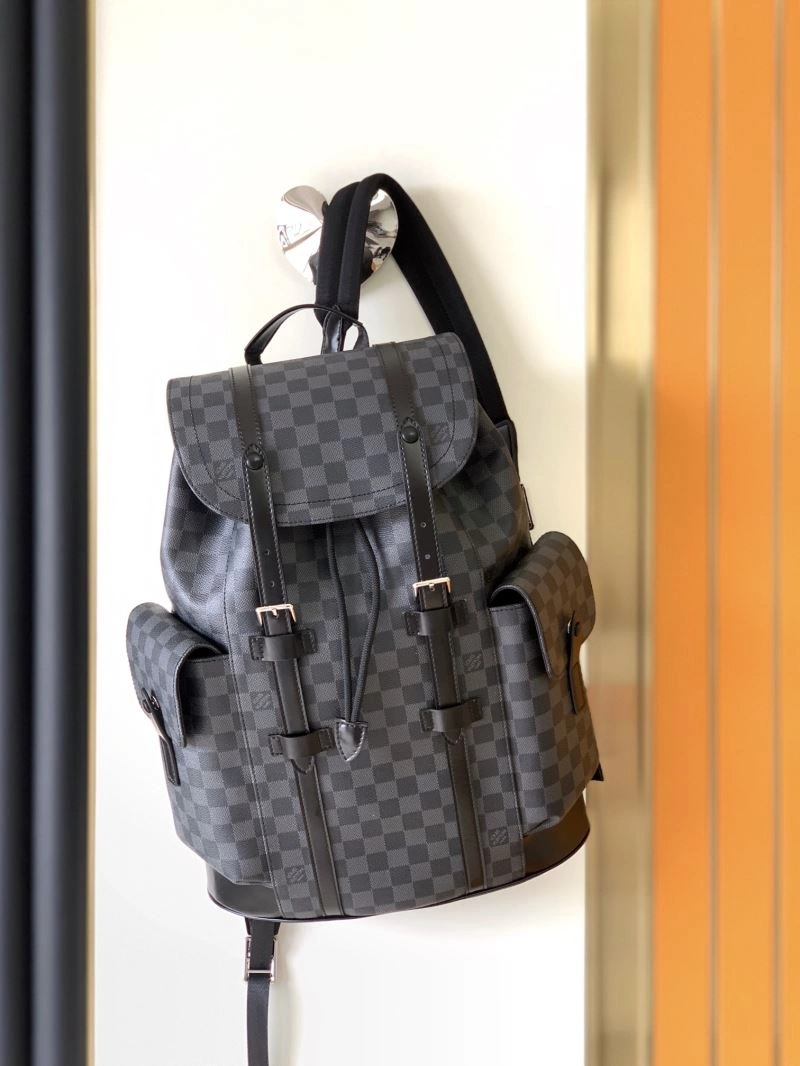 Precise copy Louis Vuitton Backpacks