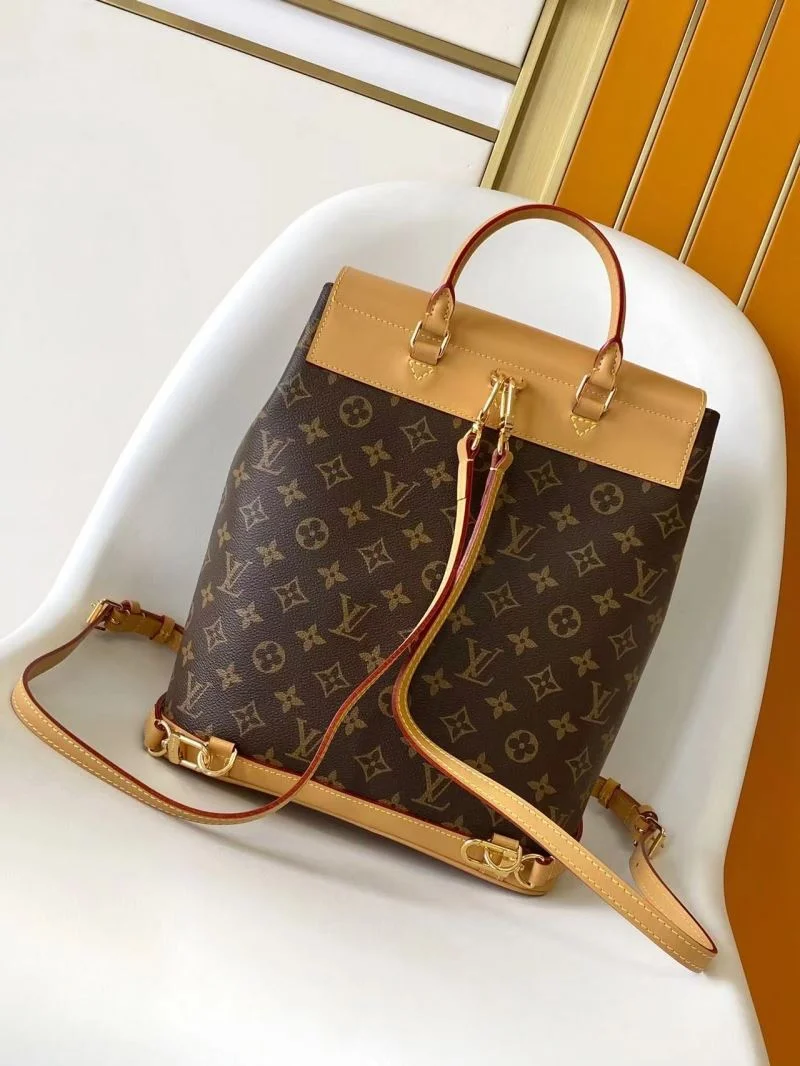 Brand-authenticated Louis Vuitton Backpacks