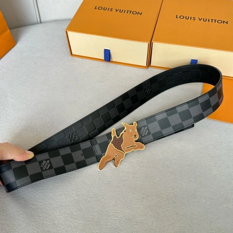 Brand-authenticated Louis Vuitton Belts