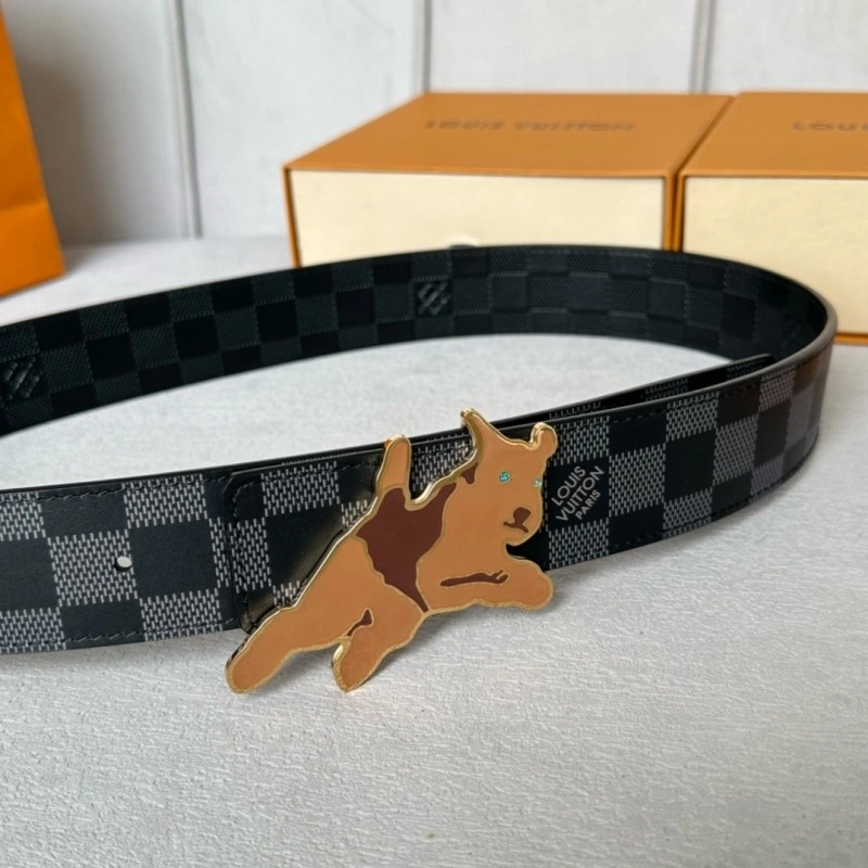 Brand-authenticated Louis Vuitton Belts