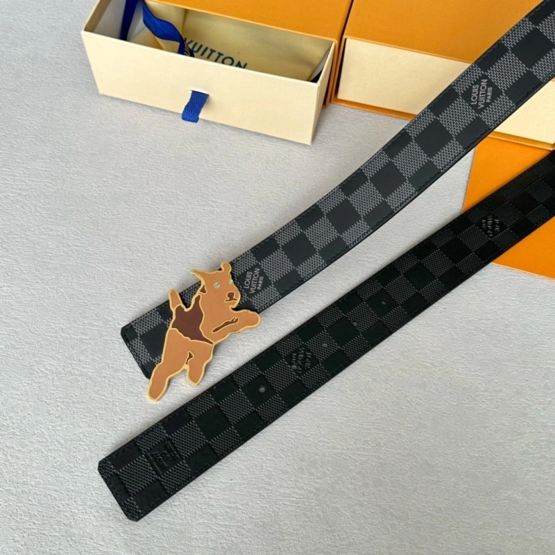 Brand-authenticated Louis Vuitton Belts