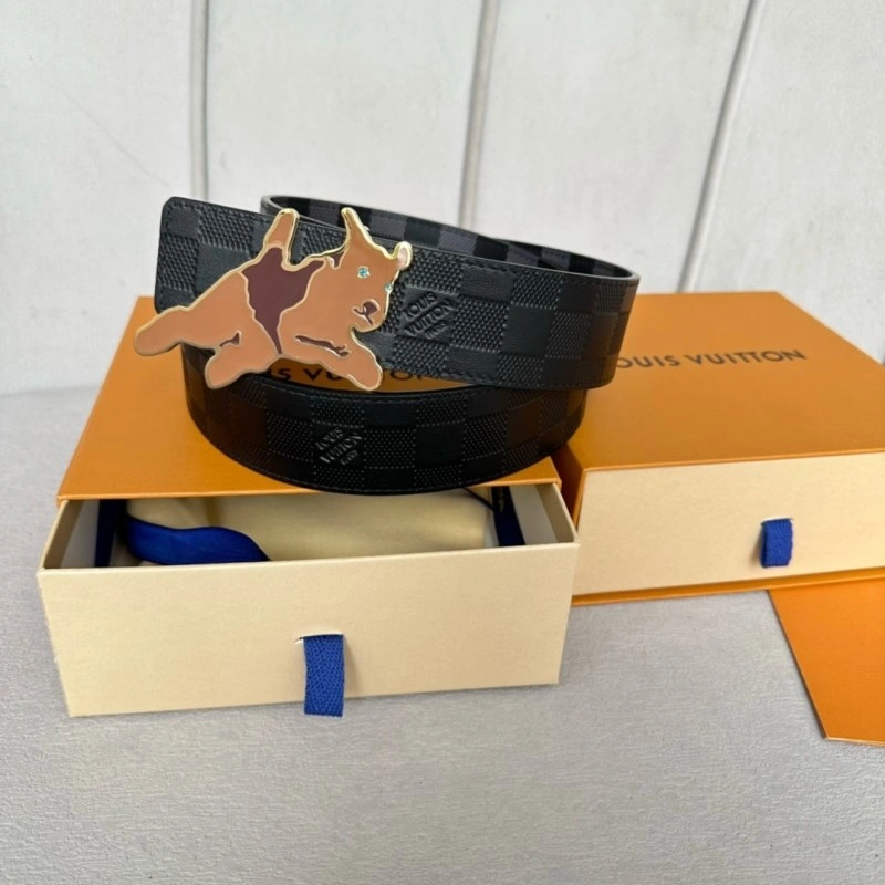 Brand-authenticated Louis Vuitton Belts