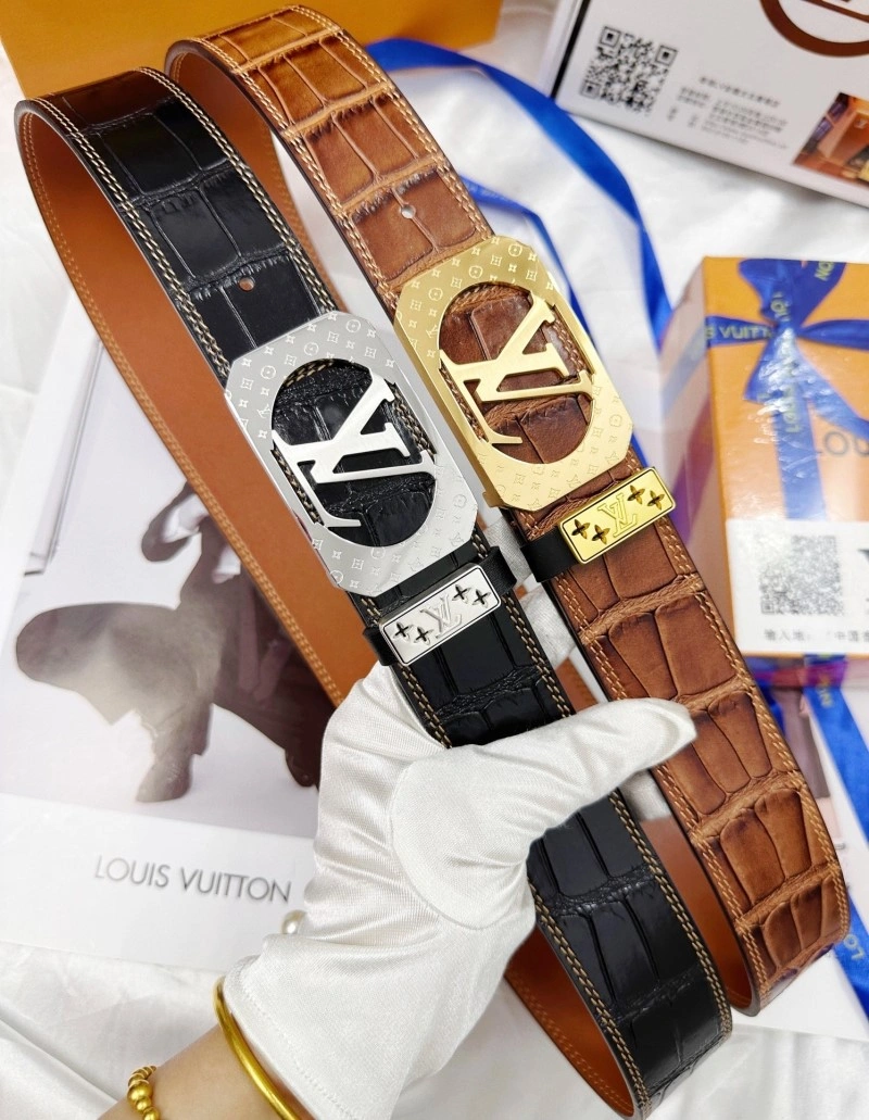 Brand-authenticated Louis Vuitton Belts