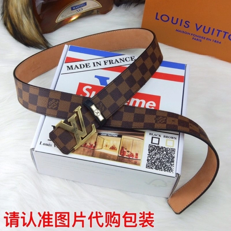 Real Louis Vuitton Belts