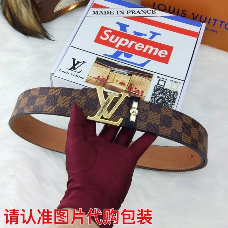Real Louis Vuitton Belts