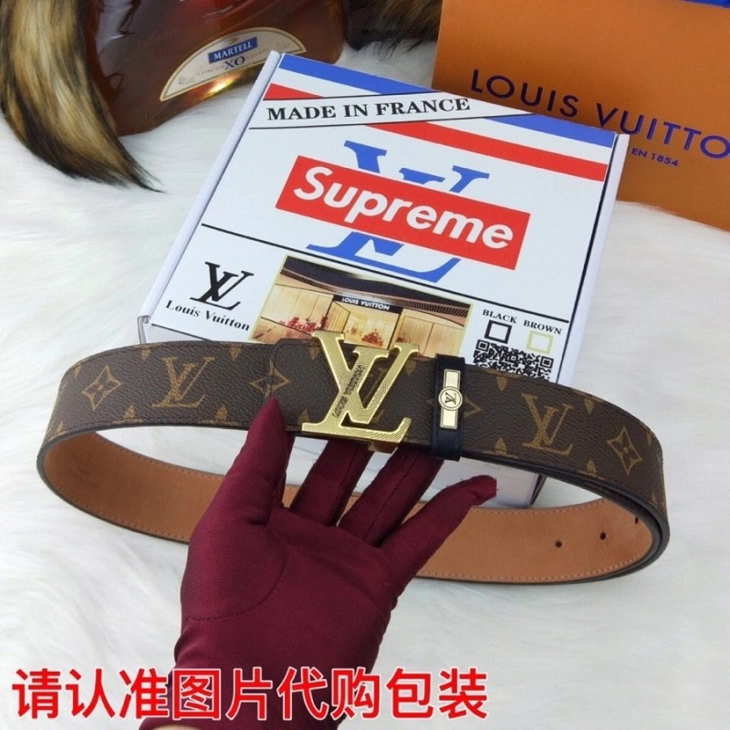 Real Louis Vuitton Belts