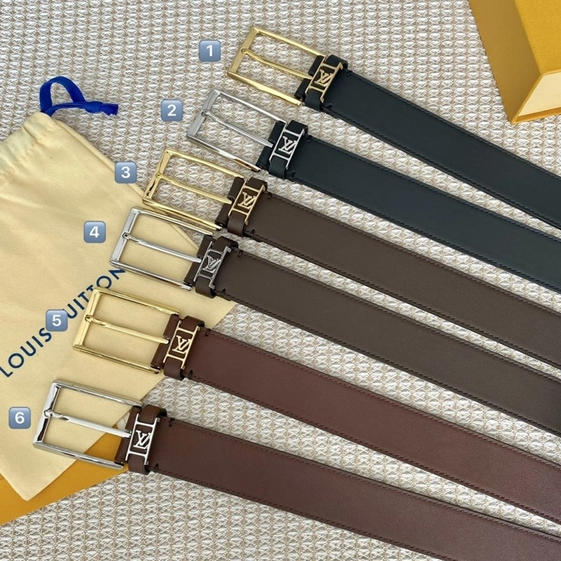 Brand-authenticated Louis Vuitton Belts