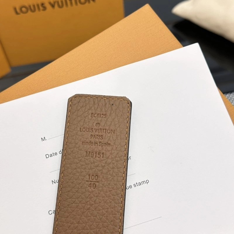 Real Louis Vuitton Belts