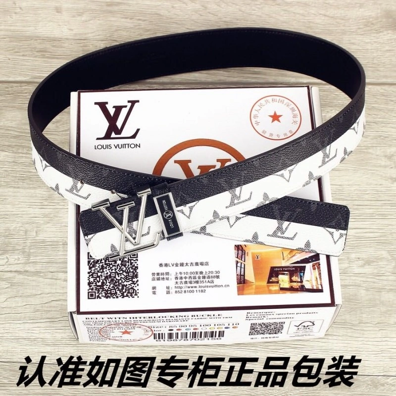 Real Louis Vuitton Belts