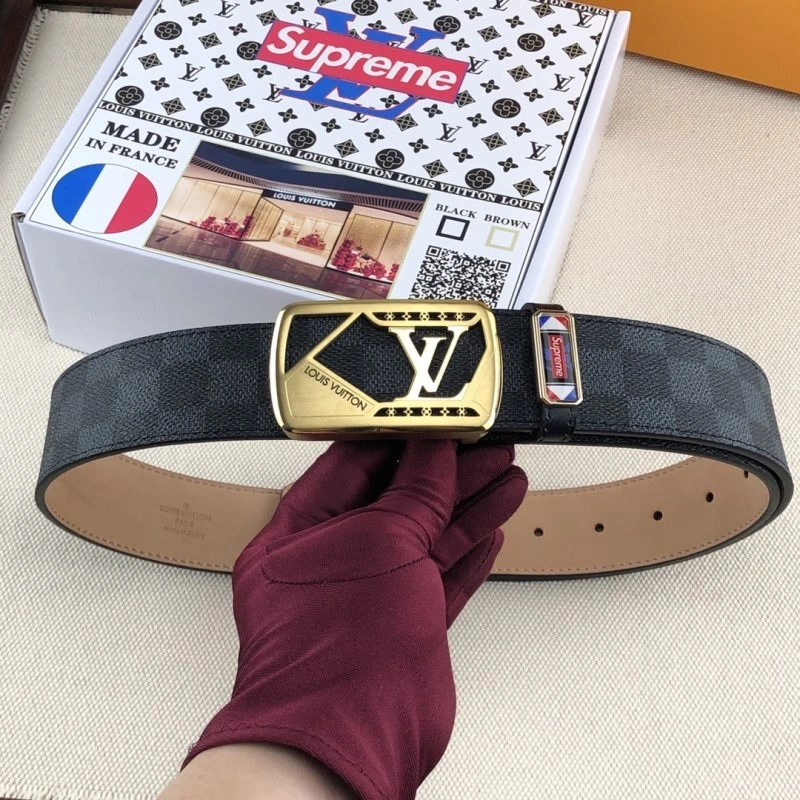 Brand-authenticated Louis Vuitton Belts