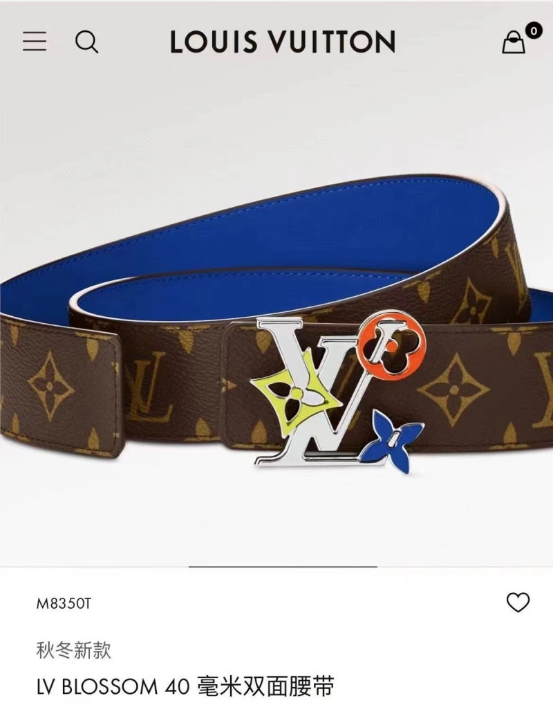 Original Louis Vuitton Belts