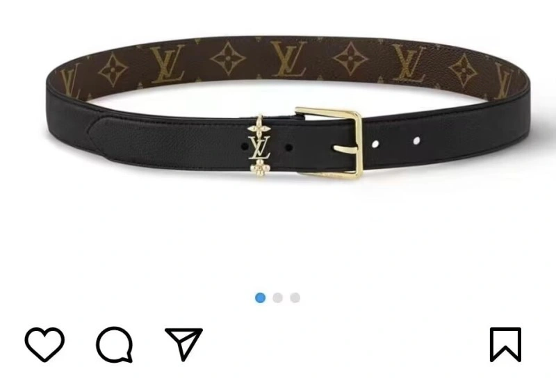 Precise copy Louis Vuitton Belts
