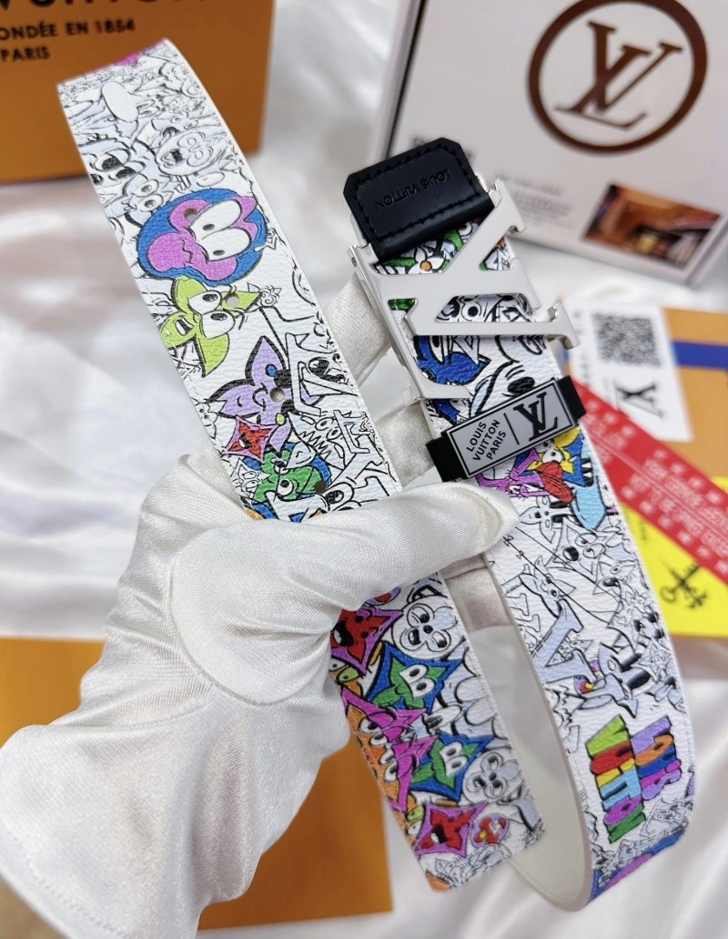Brand-authenticated Louis Vuitton Belts