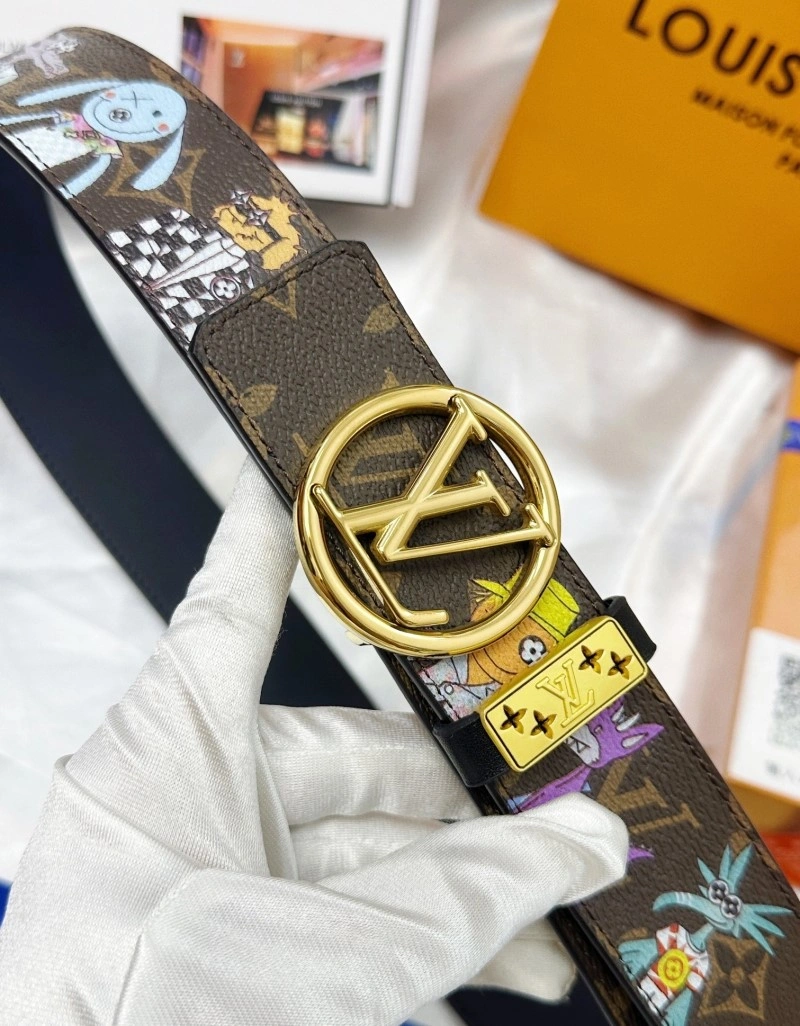 Real Louis Vuitton Belts