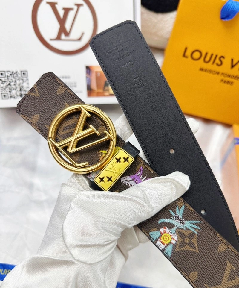 Real Louis Vuitton Belts