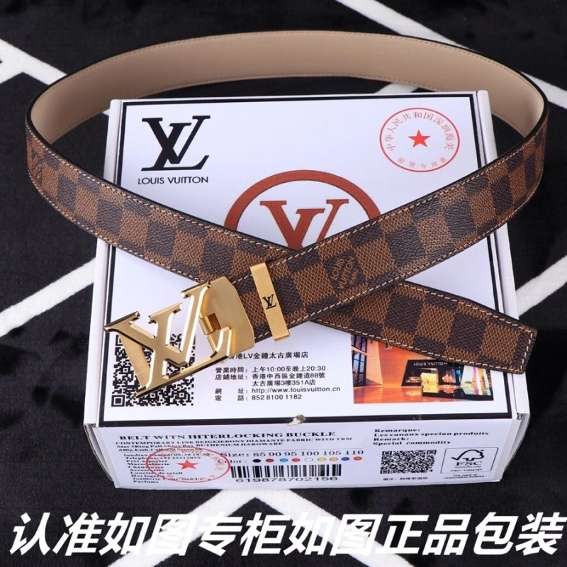 Exact replica Louis Vuitton Belts