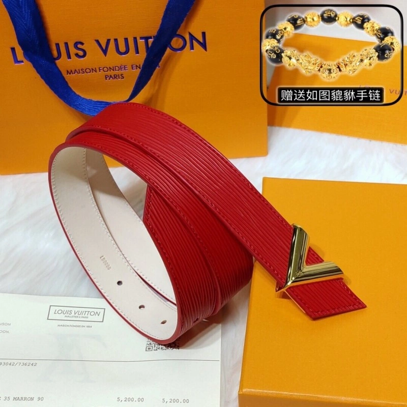 Brand-authenticated Louis Vuitton Belts