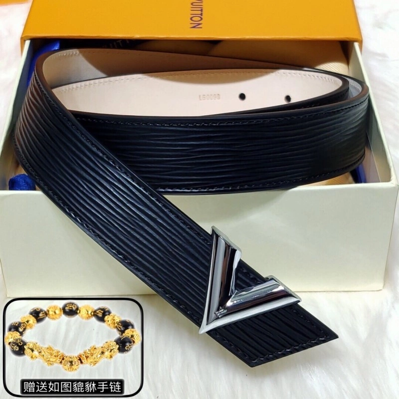 Brand-authenticated Louis Vuitton Belts