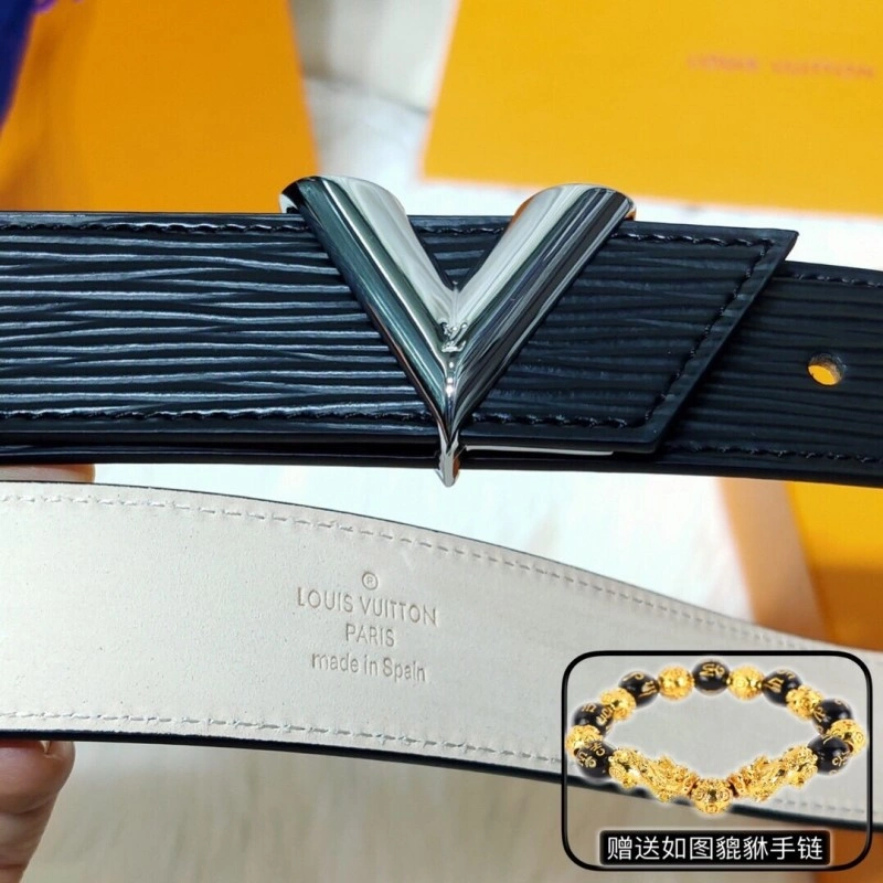 Brand-authenticated Louis Vuitton Belts