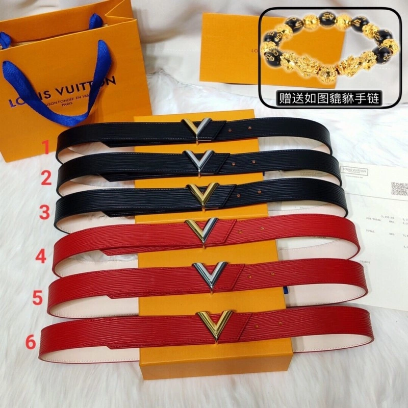 Brand-authenticated Louis Vuitton Belts