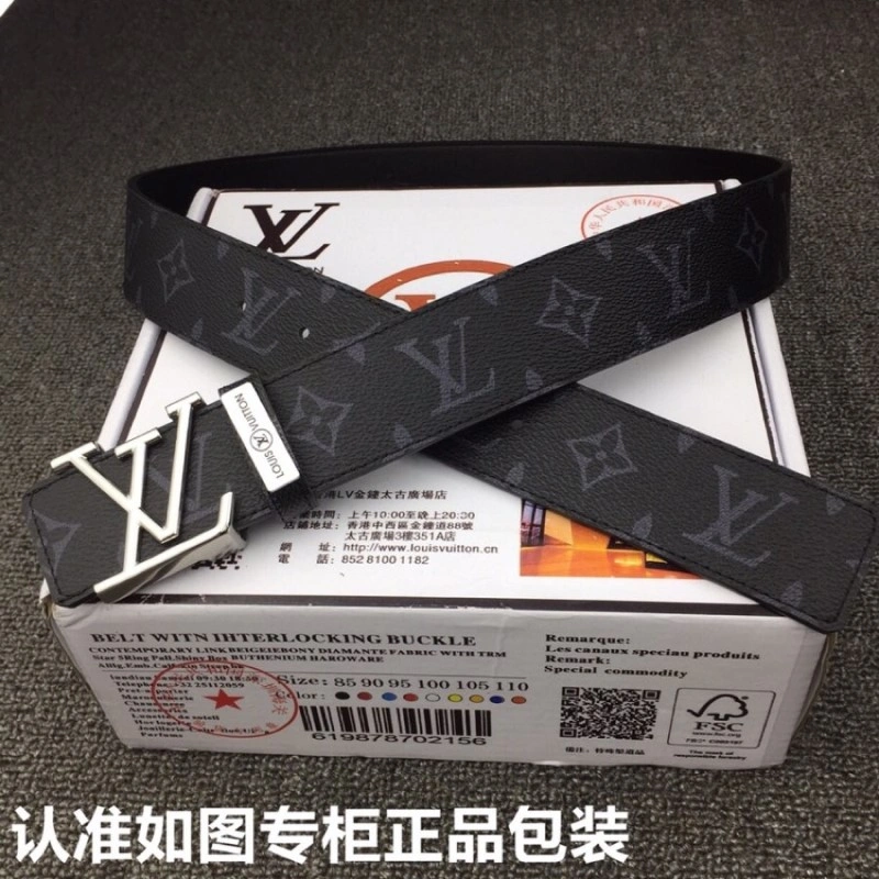 Brand-authenticated Louis Vuitton Belts