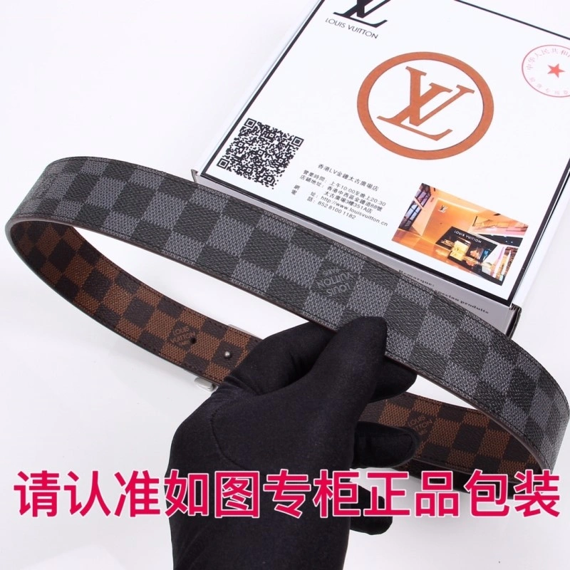 Real Louis Vuitton Belts