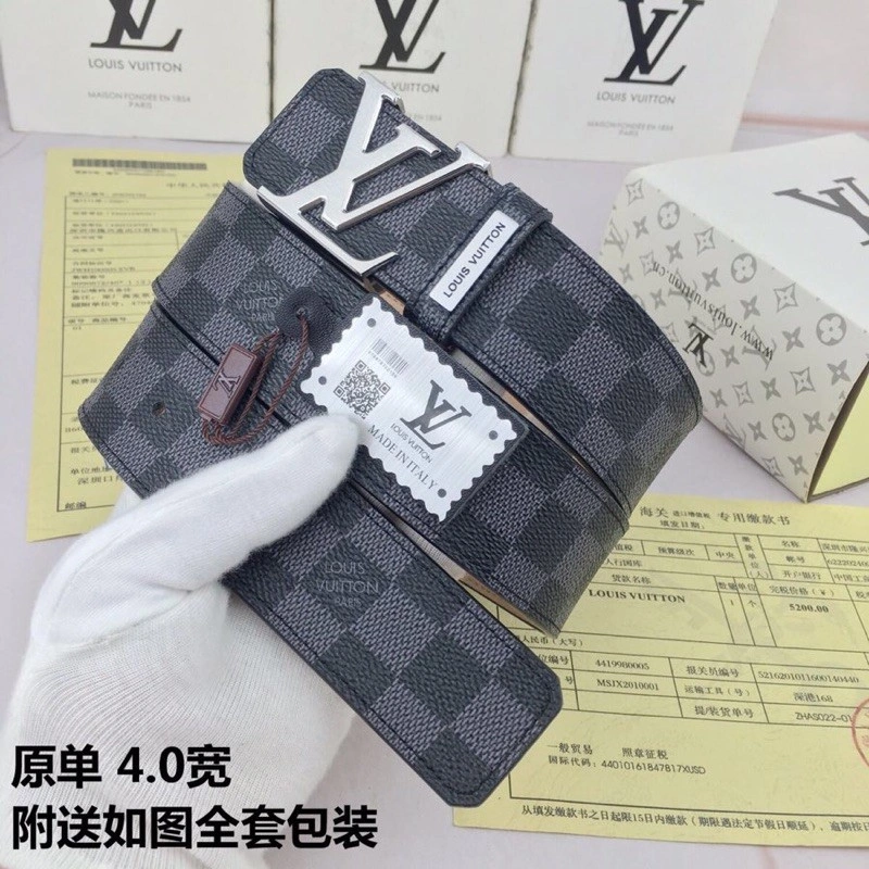 Real Louis Vuitton Belts