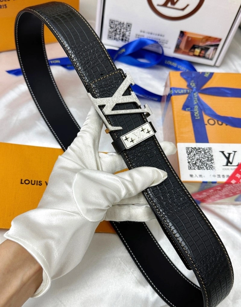 Brand-authenticated Louis Vuitton Belts