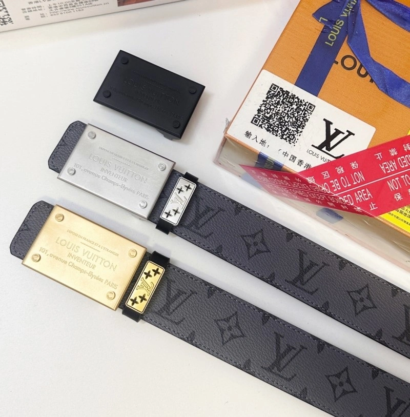 Exact replica Louis Vuitton Belts