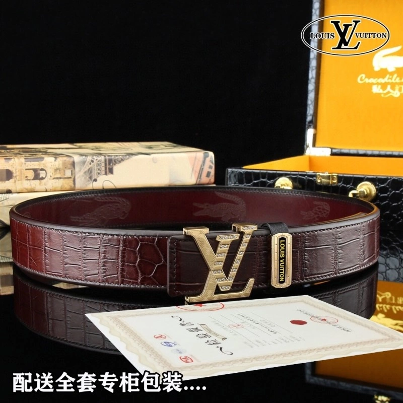 Factory-made Louis Vuitton Belts