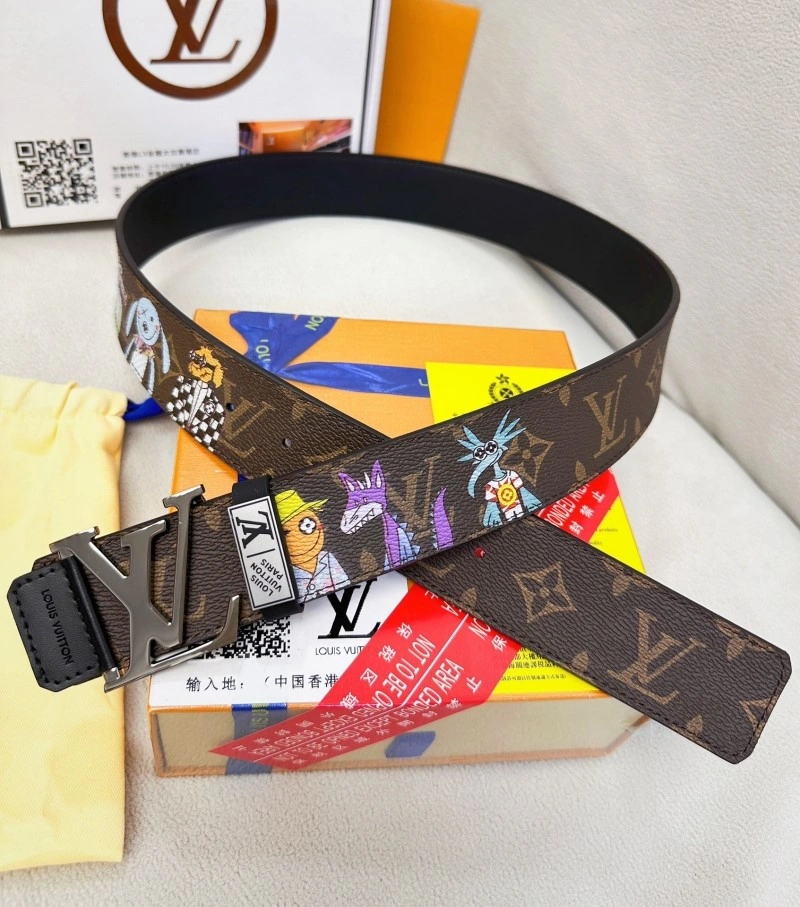 Brand-authenticated Louis Vuitton Belts
