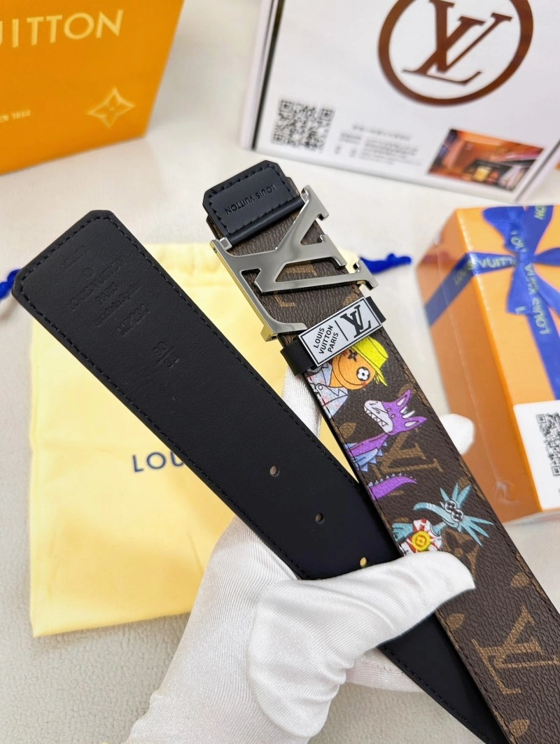 Brand-authenticated Louis Vuitton Belts