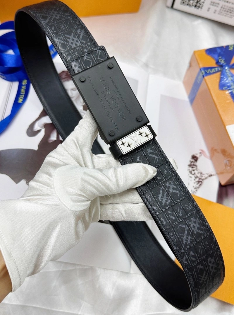 Real Louis Vuitton Belts