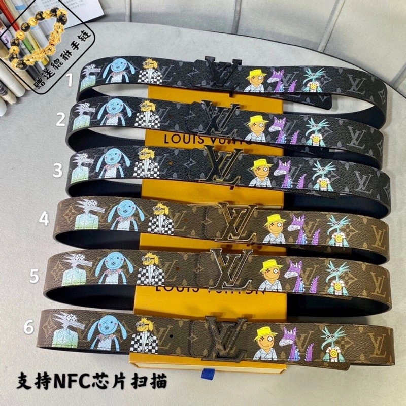 Exact replica Louis Vuitton Belts