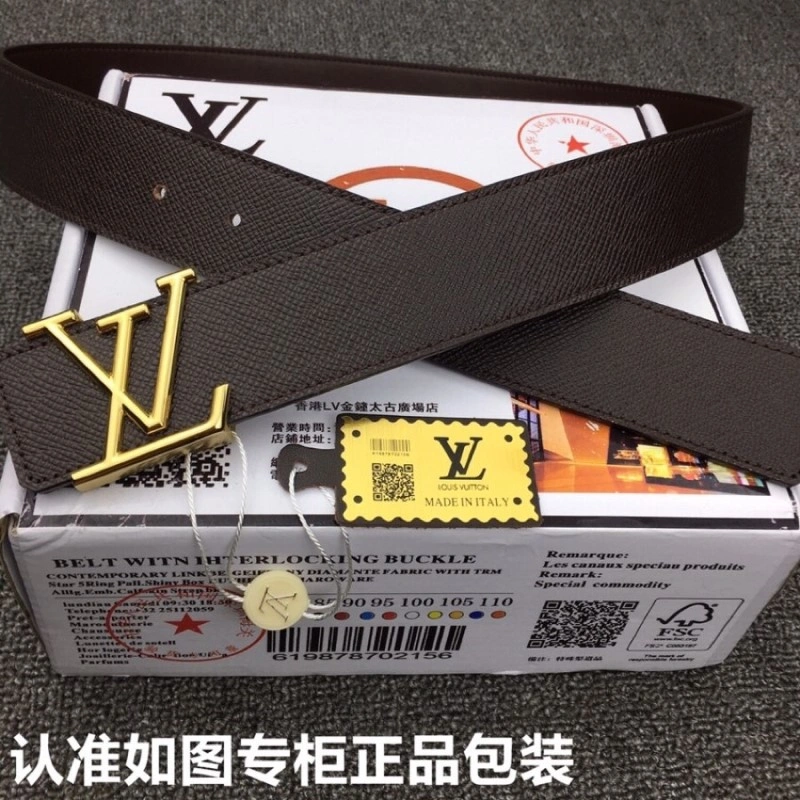 Real Louis Vuitton Belts