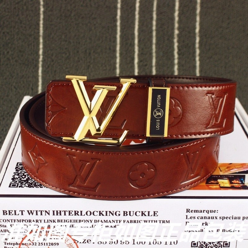 Brand-authenticated Louis Vuitton Belts