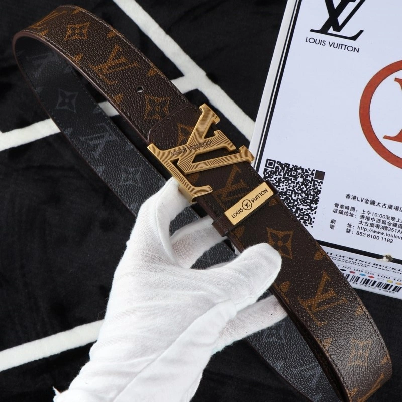 Brand-authenticated Louis Vuitton Belts